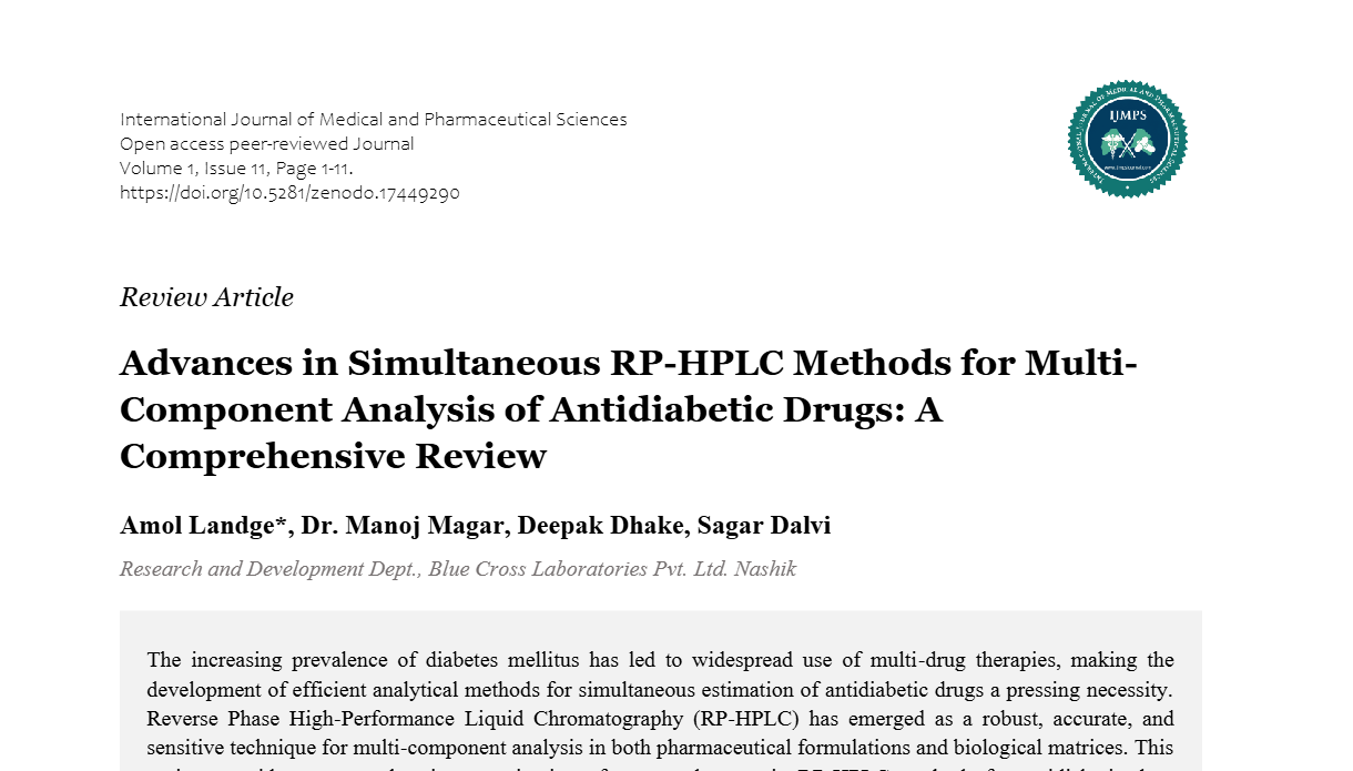 Advances in Simultaneous RP-HPLC Methods for Multi-Component Analysis ...