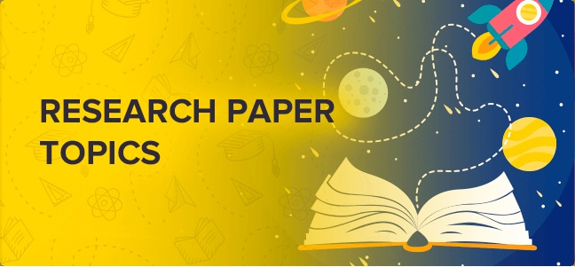 How to select a topic for your research paper